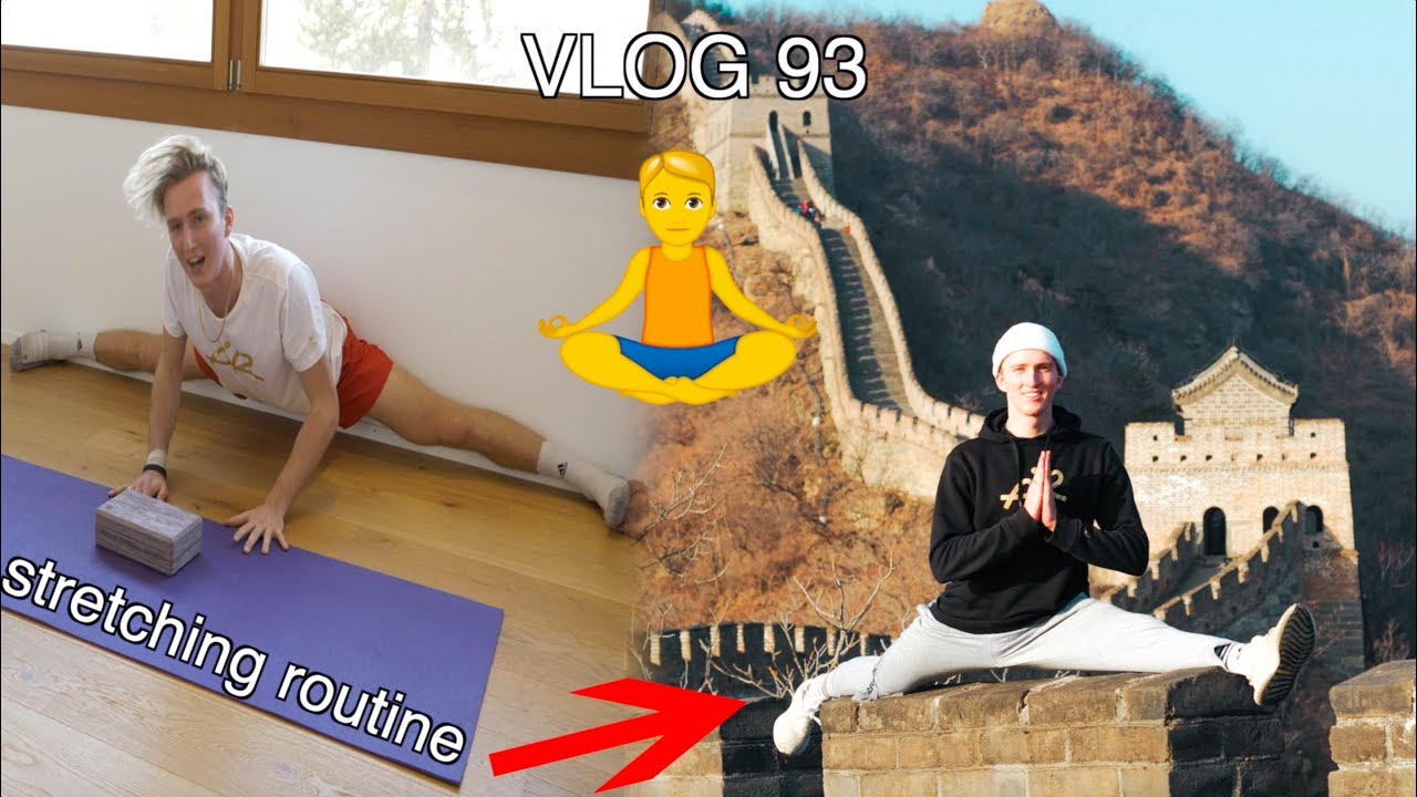 my daily stretching routine! | VLOG 93 - YouTube