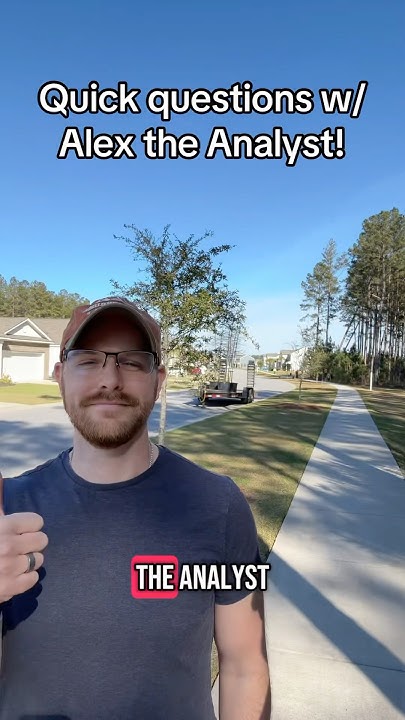 Quick Questions with Alex the Analyst - YouTube