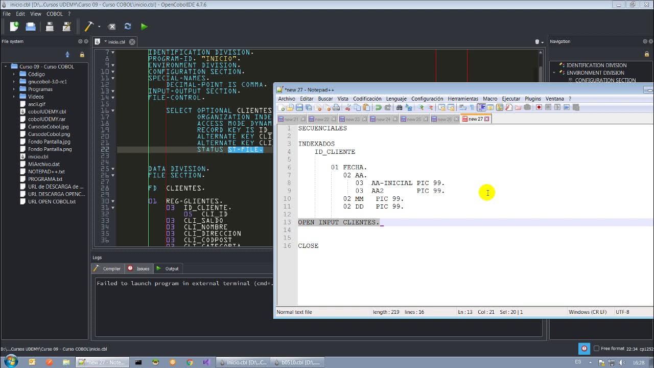 Curso de Cobol - 09 - YouTube