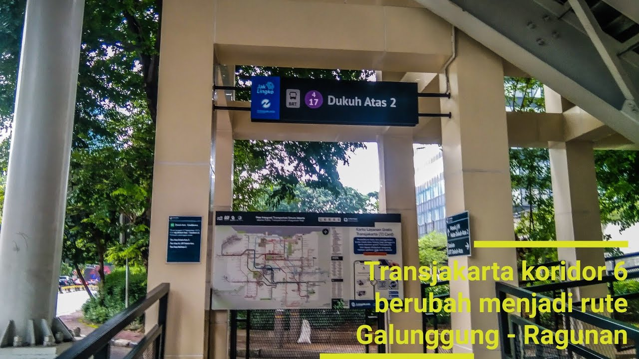 Menjelajahi Transjakarta koridor 6 dari halte Galunggung ke Ragunan ...