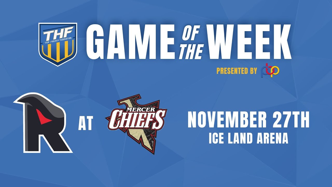 NJ Rockets vs Mercer Chiefs Premier - Tier 1 Hockey Federation Game of ...