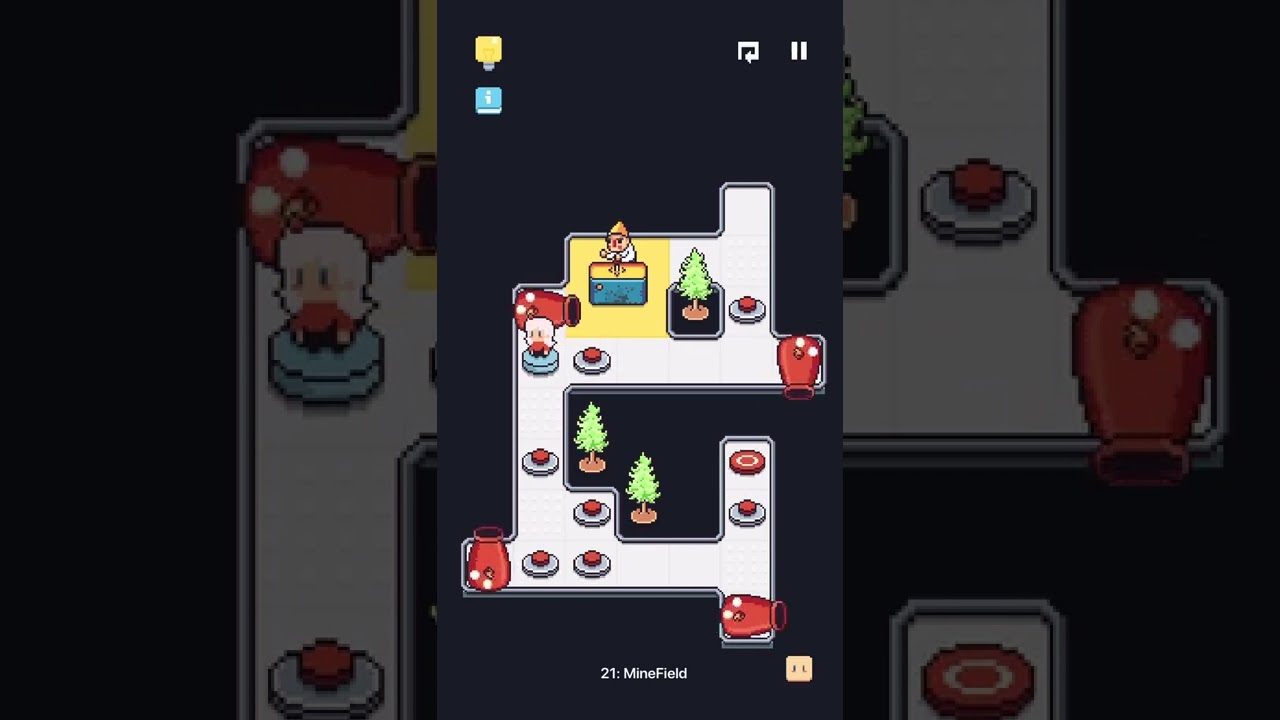 Chloe Puzzle Game. Level 21: MineField. Walkthrough. - YouTube