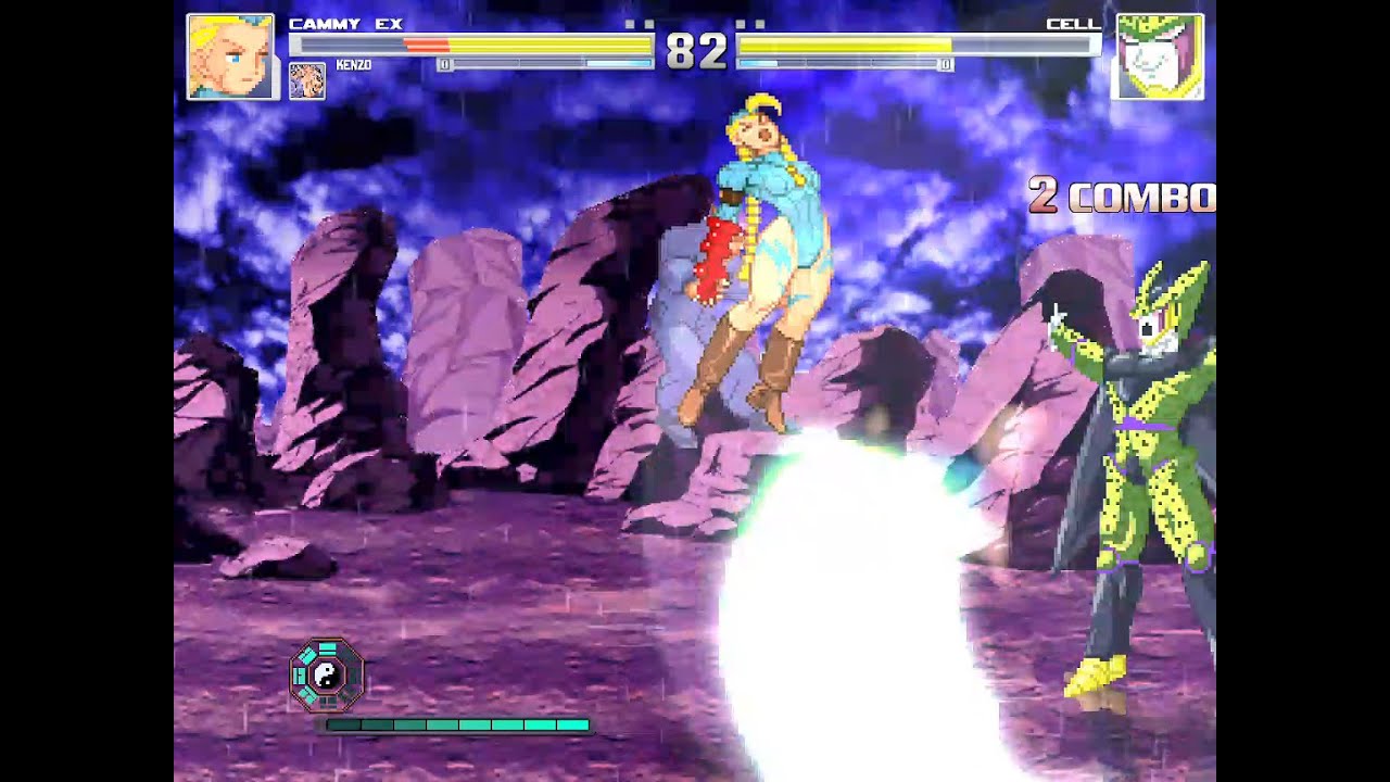 Cammy(AI Patched) & Kenzo vs Cell - YouTube