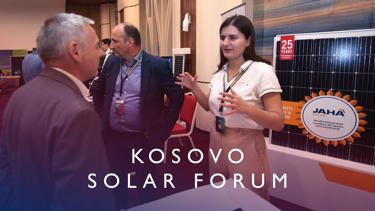 Jaha Solar Testimonial | KOSOVO SOLAR FORUM - YouTube