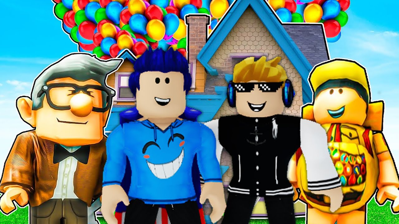 UÇAN EVE BİNDİK 💨 Roblox Up Story - YouTube