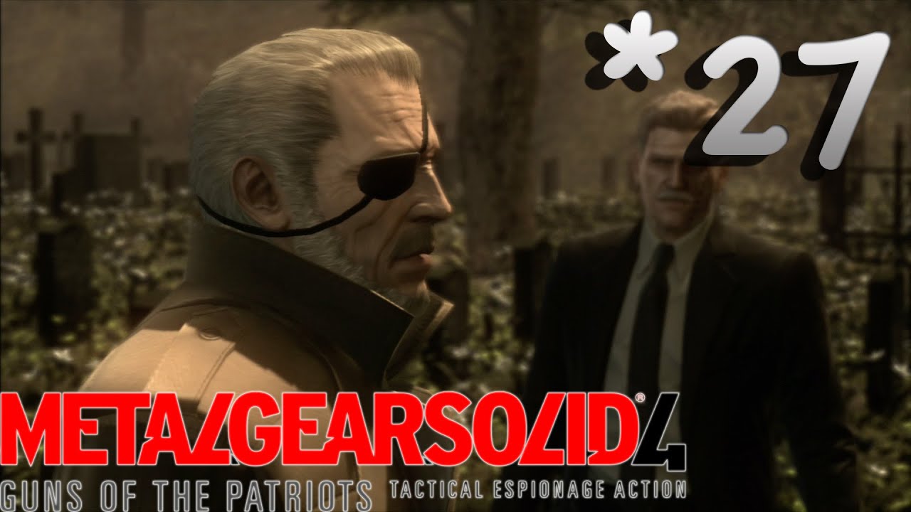 Metal Gear Solid 4: Guns Of The Patriots - Episode 27 - Big Boss - YouTube
