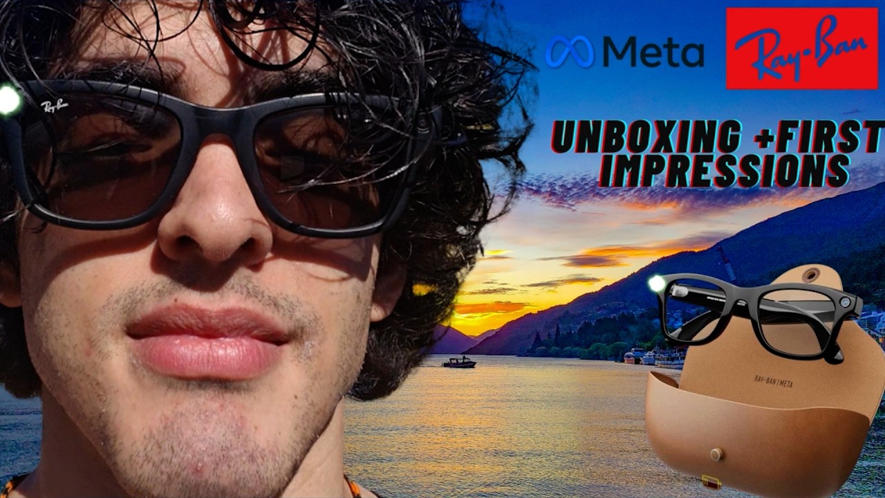 Meta Ray-Ban Smart Glasses Unboxing and First Impressions - YouTube