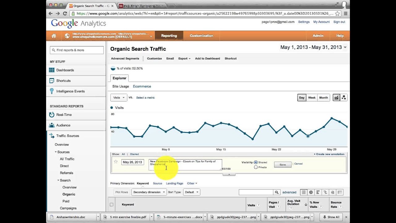 How to Use Google Analytics to Tell If Your Online Marketing is Paying Off - YouTube