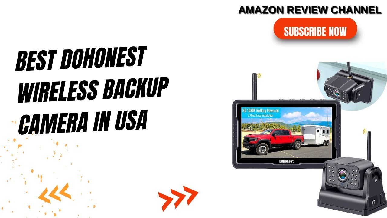 Best DoHonest Wireless Backup Camera In USA - YouTube