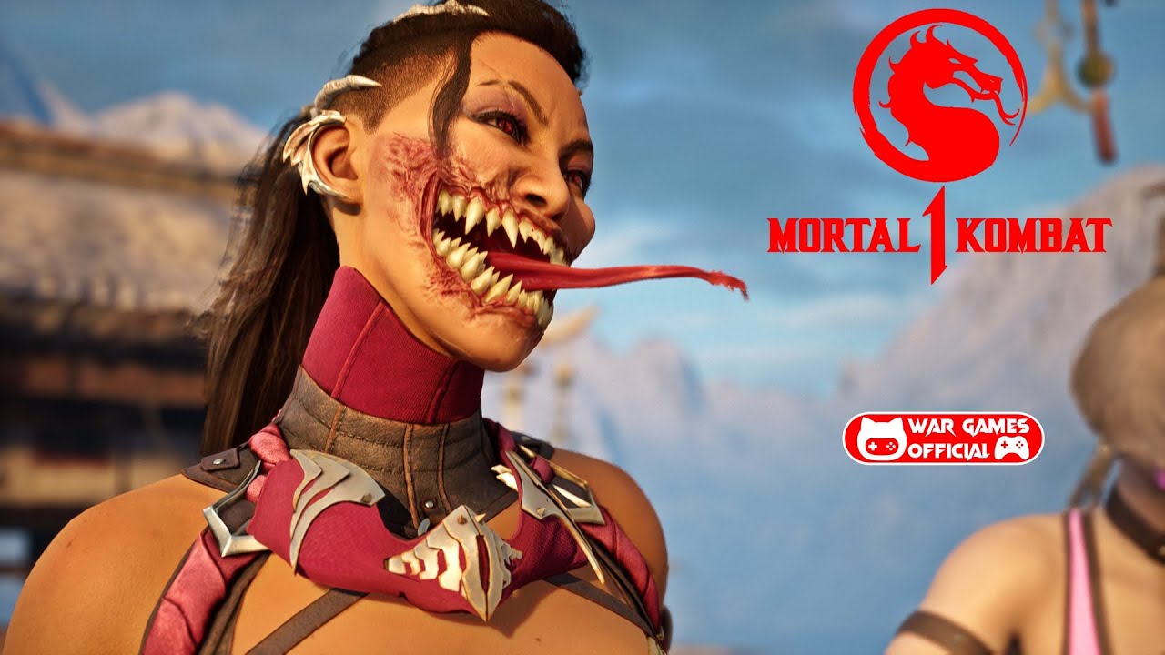 Mileena And Baraka Mortal Kombat