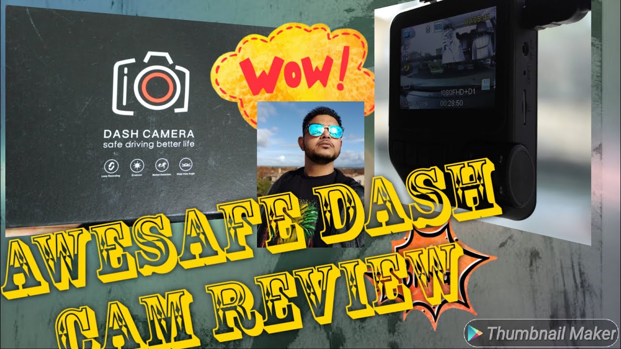 Awesafe Budget Dash Cam Review - YouTube