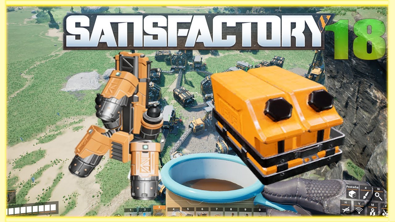 SATISFACTORY #18 | JETPACK DE GRATIS | GAMEPLAY ESPAÑOL | MrWesiim Y ...