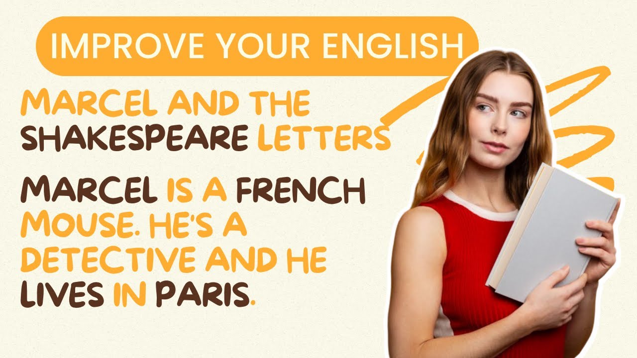 Learn English through Story ️ level 1 ️ Marcel and the Shakespeare ...