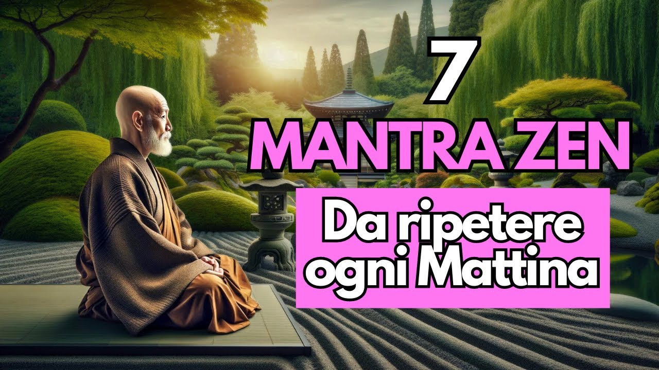 Inizia la Tua Giornata Con Questi 7 MANTRA ZEN | Trasforma la Tua Vita ...
