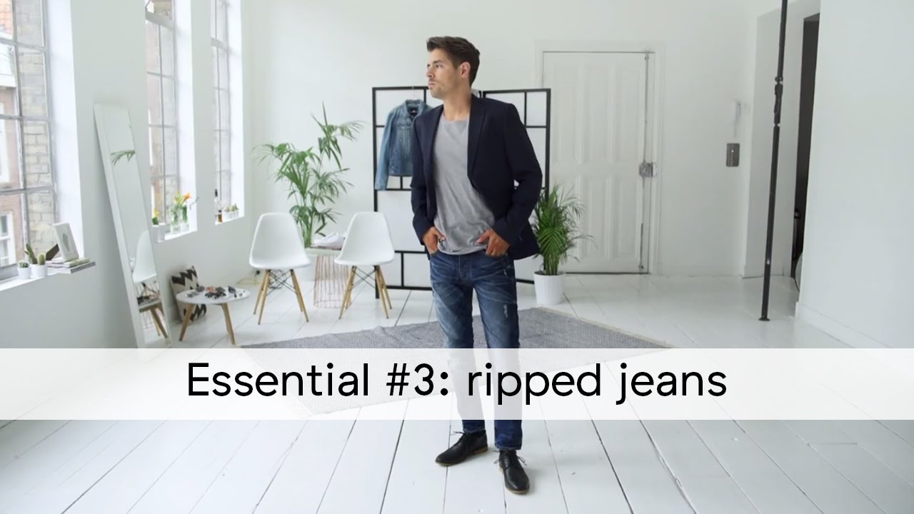 Zo draag je ripped jeans - Essential #3 - MEN TODAY - YouTube