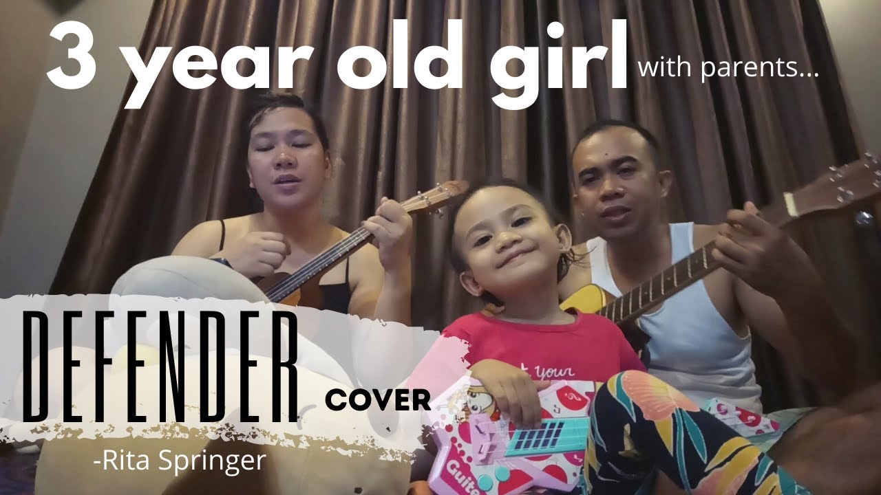 DEFENDER - Rita Springer | Cover by a 3-year old girl | AKIA - YouTube