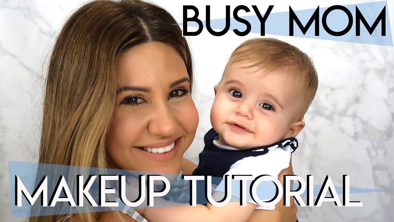 Busy Mom Makeup Tutorial, 5 Minutes or Less - YouTube