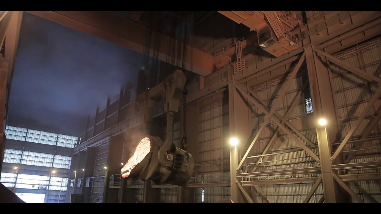 Foundry Crane, Overhead Crane for Metallurgy - YouTube