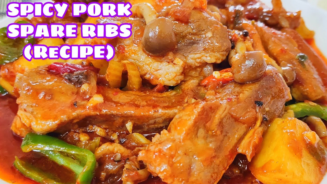 SPICY PORK SPARE RIBS (RECIPE) - YouTube