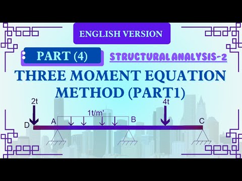 4_3 Moment Equation solved examples (English Version) - YouTube