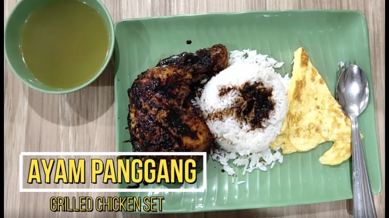 Mukbang Indonesian Ayam Panggang (Grilled Chicken) - YouTube