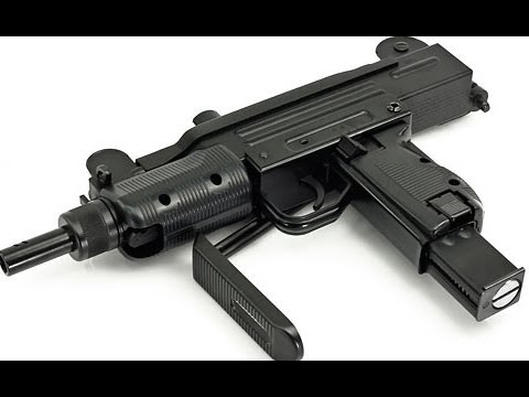 KWC CO2 Uzi Review & Shooting Test - YouTube