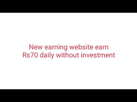 Singup bonus Rs100||New earning website earn Rs70 daily without investment|| Instant withdrawal ...