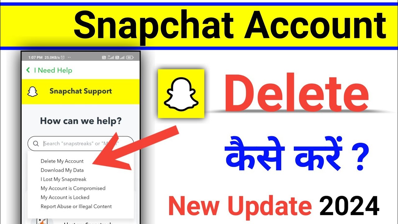 How to delete snapchat id permanently ? snapchat ki id delete kaise ...