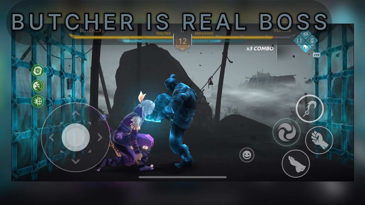 Butcher is the real boss shadow fight 4 arena story mode chapter 7 ...