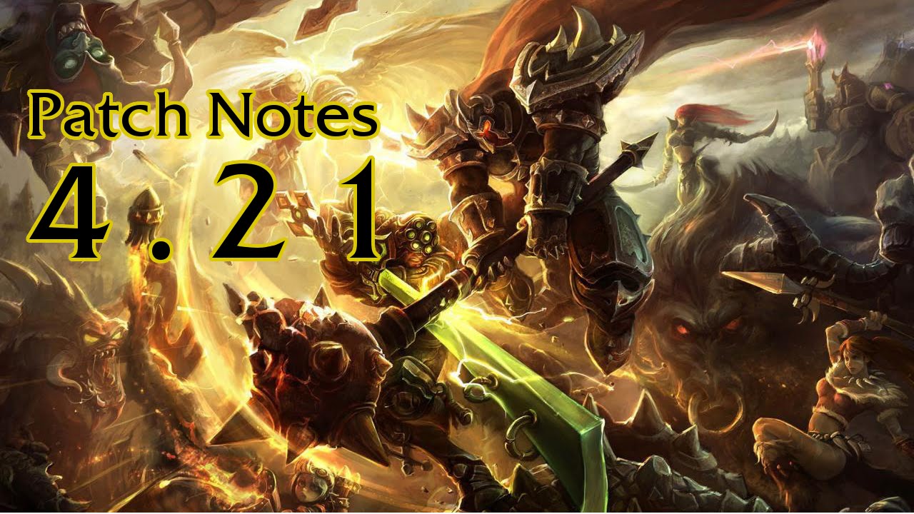 League of Legends - Patch Notes 4.21 - Pre-Season 5 - YouTube