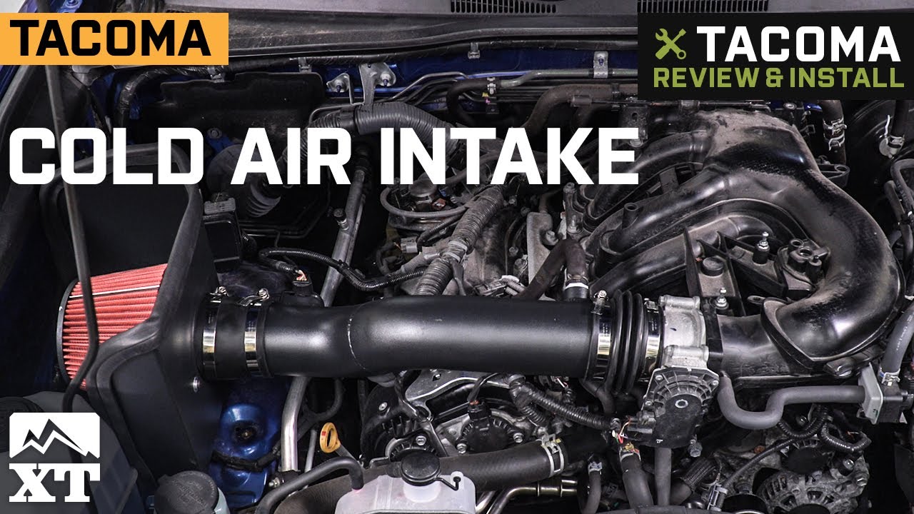 2016-2020 Tacoma 3.5L V6 Cold Air Intake Review & Install - YouTube