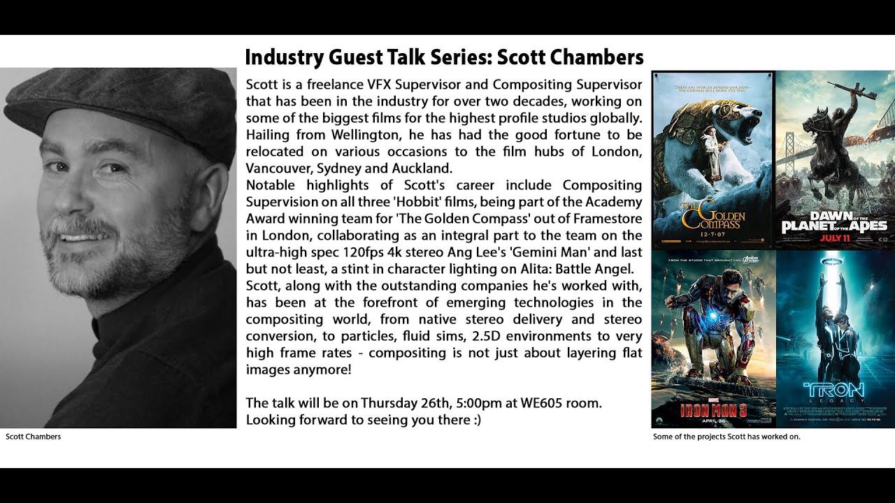 Industry Guest Talk - Scott Chambers - YouTube