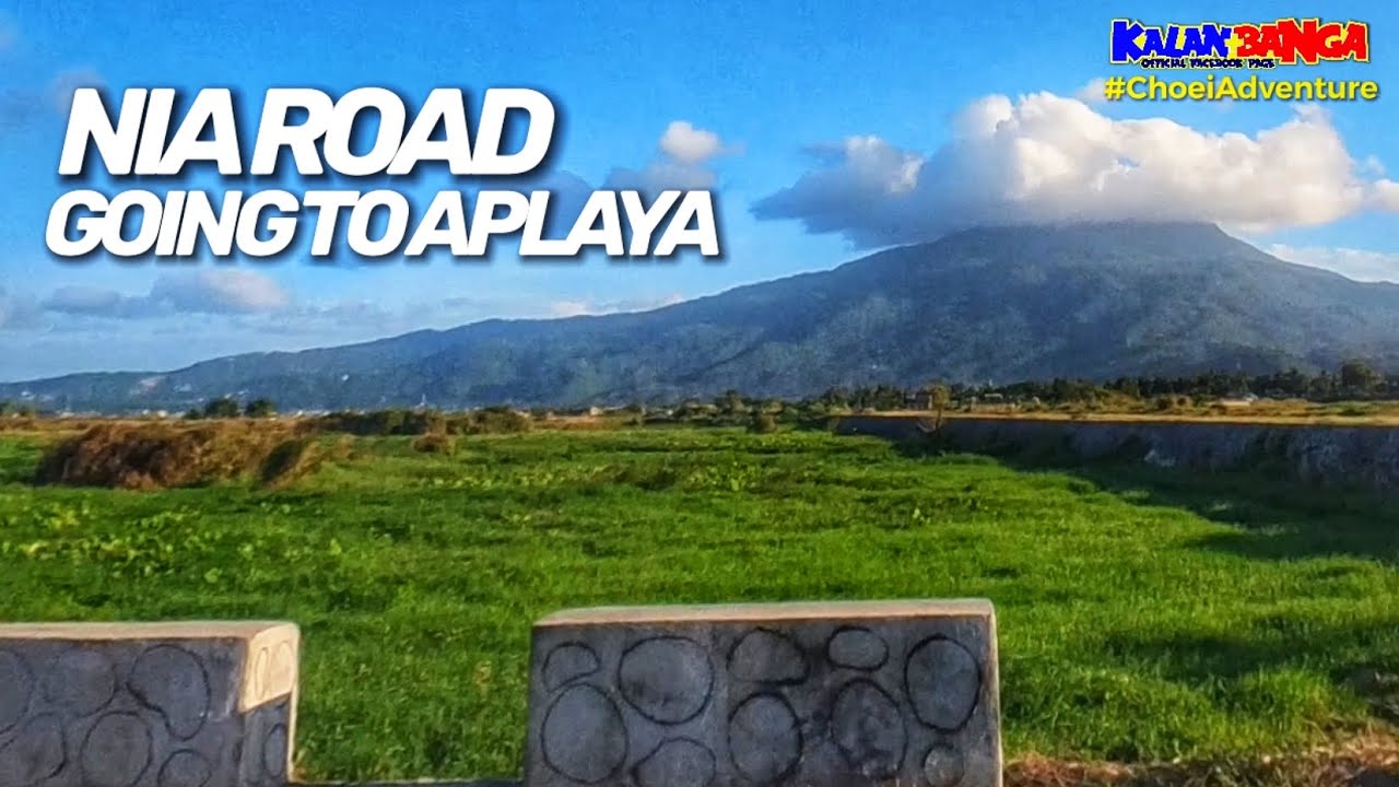 NIA ROAD going to Aplaya - YouTube