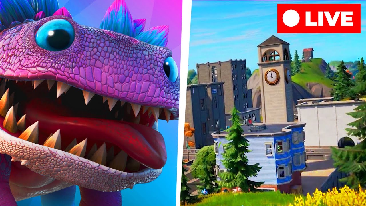 NEW *TILTED TOWERS* UPDATE LIVE! (Fortnite Chapter 3) - YouTube