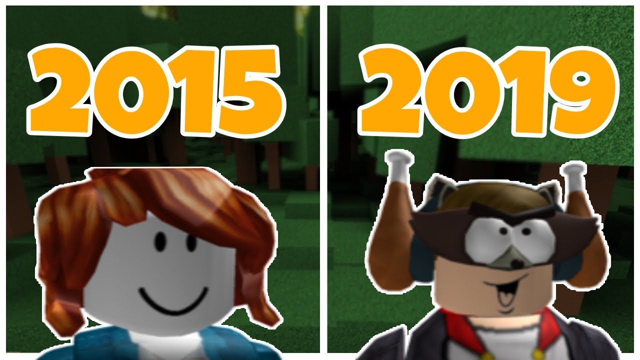 My Roblox Avatar Evolution | Almost 4 Years Of Roblox - YouTube