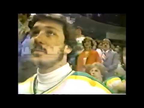 National Anthems Jim Bowers Islanders-North Stars Game 4 with O Canada ...