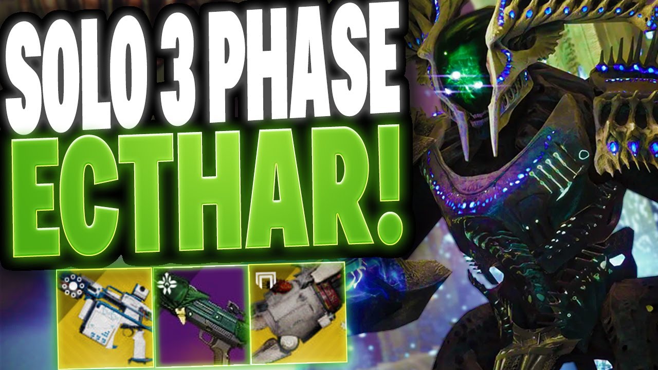Solo 3 Phase Ecthar Ghosts Of The Deep Dungeon Boss (Strand Titan ...