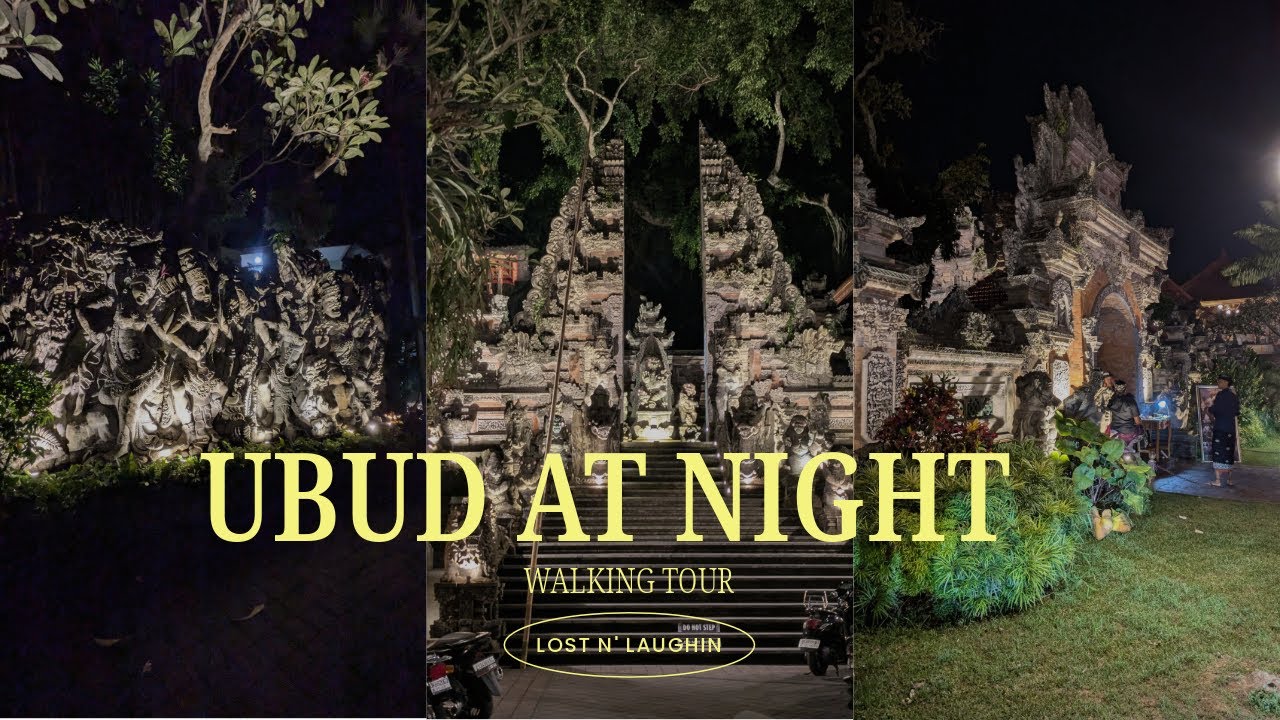 Ubud at Night 4k | Bali | Walking Tour | September 2024 | Indonesia ...