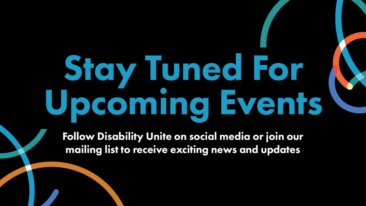 Disability Unite Live Stream - YouTube