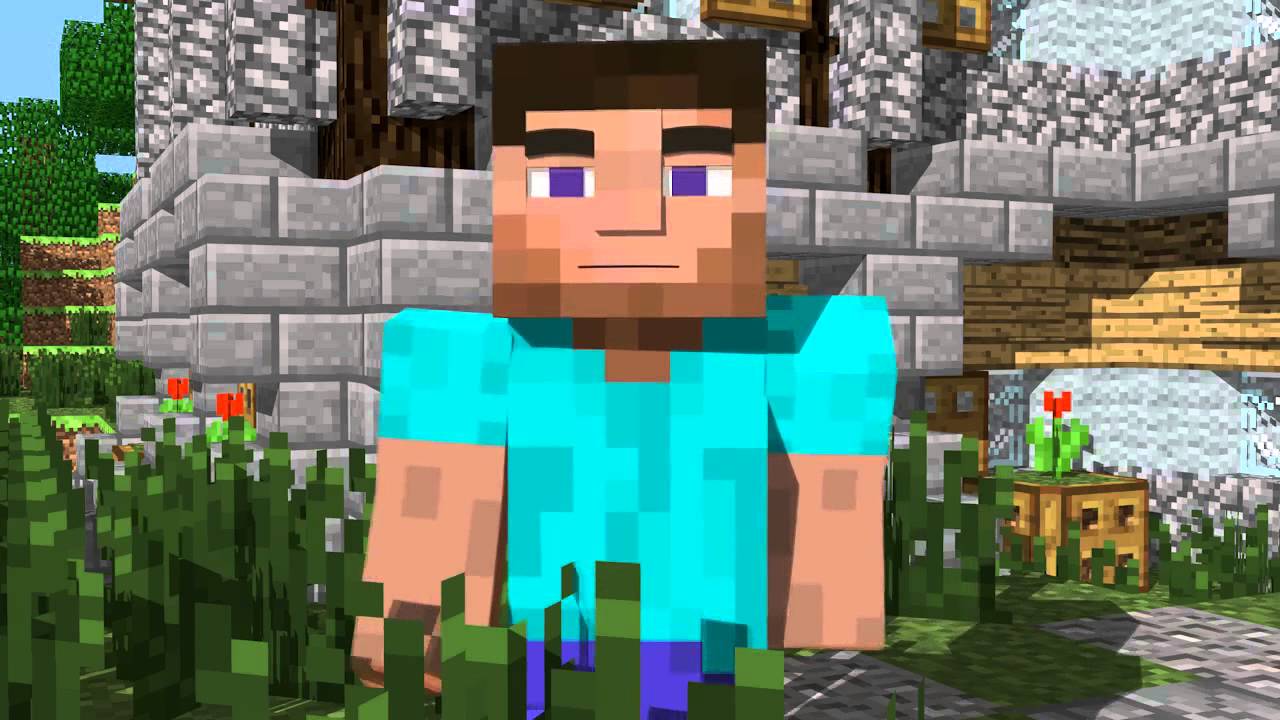 Steve Meets The Camera - Minecraft Animation - YouTube