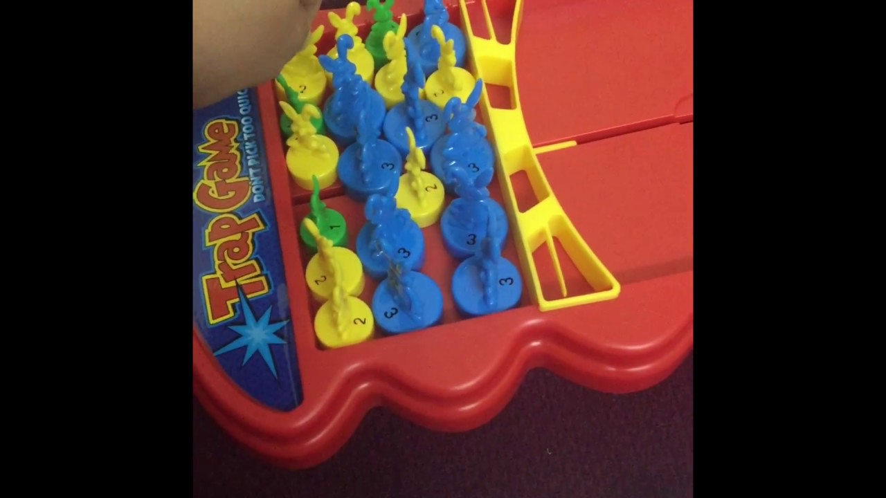 Toy Review And Unboxing The Funny Game Rabbit Trap Game Activate! - YouTube