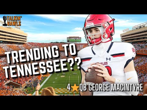 George MacIntyre to Tennessee?? | The G-Mac Effect Starts NOW - YouTube