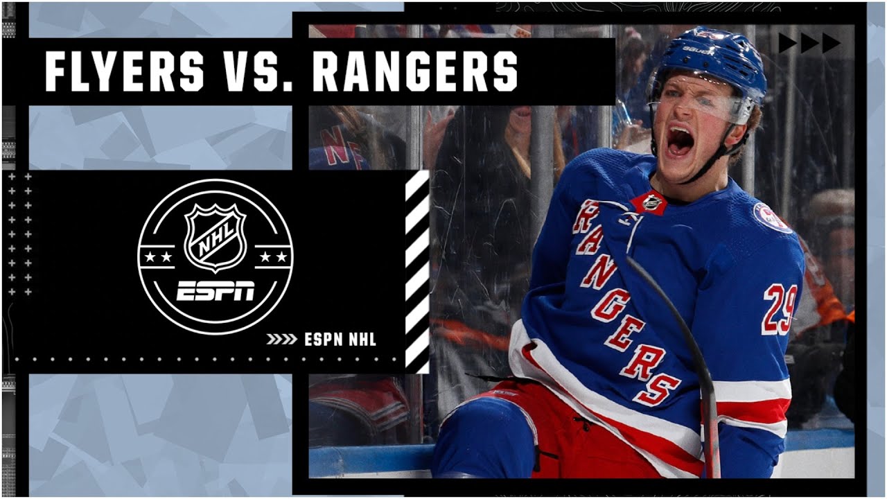 Philadelphia Flyers at New York Rangers | Full Game Highlights - YouTube