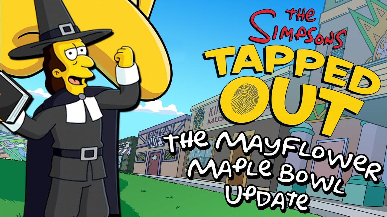 The Simpsons: Tapped Out - The Mayflower Maple Bowl Update | #1 - YouTube