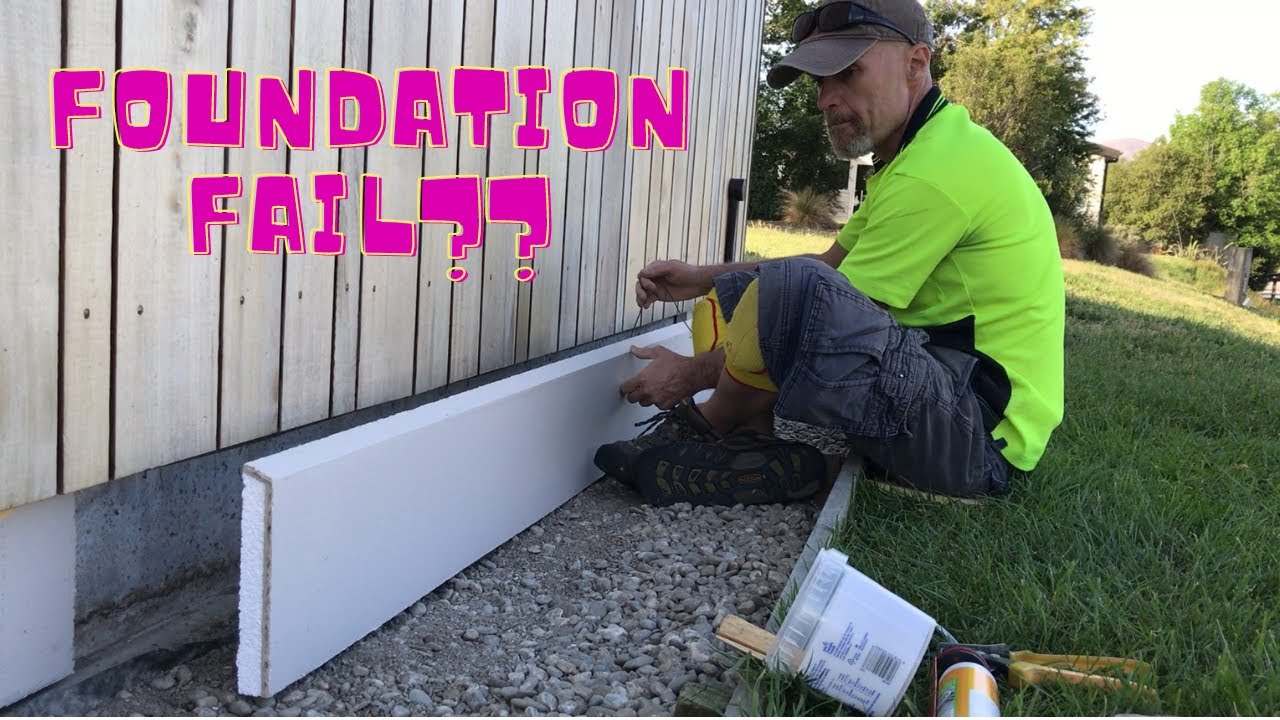 How to insulate a foundation slab - YouTube