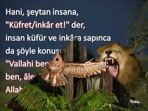 Şeytan Nasıl Biridir   Şeytan Kimdir   İslami video   Dini video