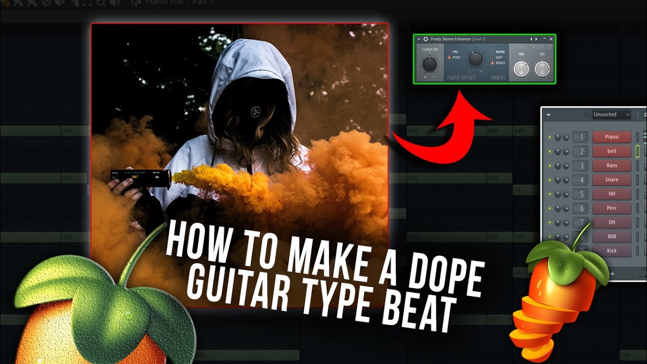 How To Make A DOPE Guitar Type Beat | FL Studio Tutorial - YouTube