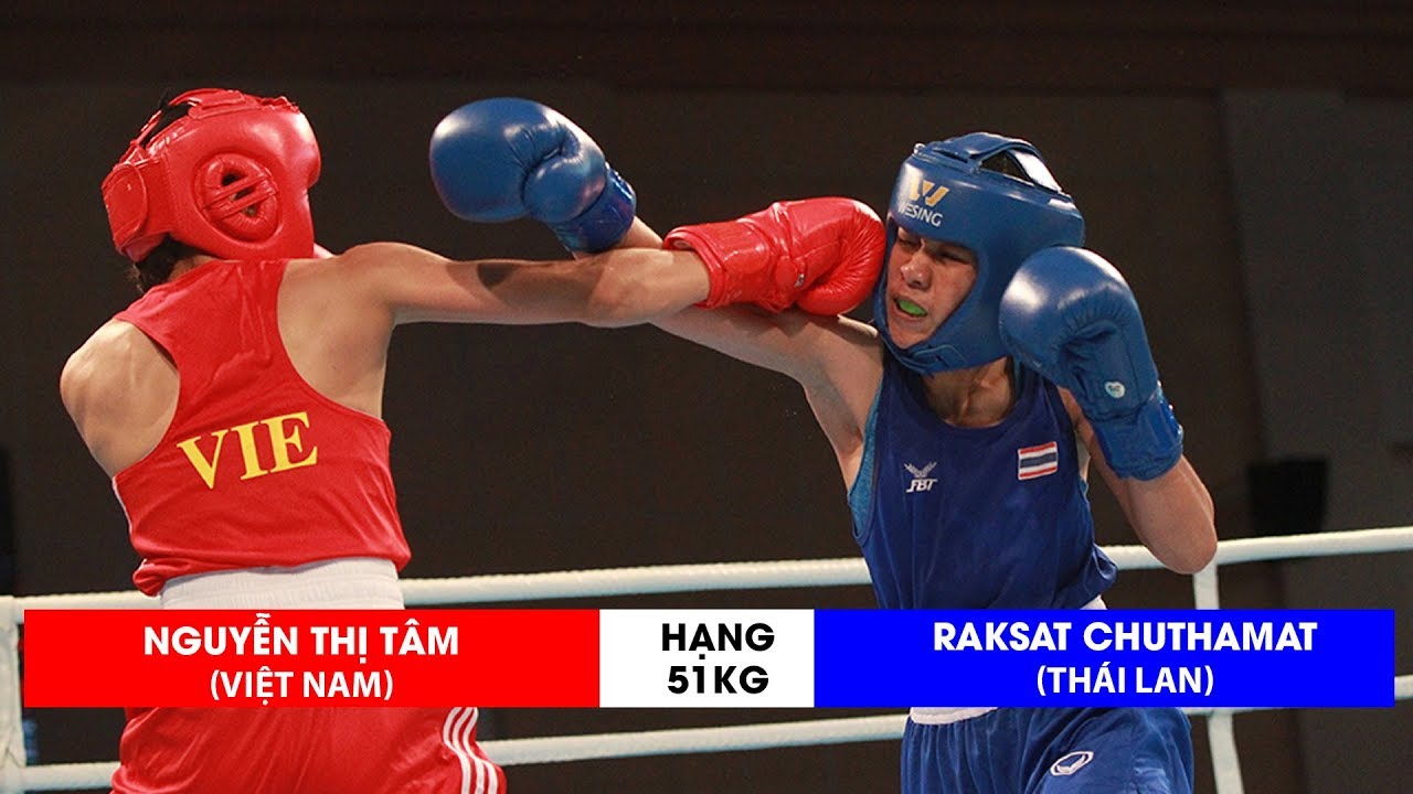 Boxing Việt Nam Nguyễn Thị Tâm thắng RAKSAT Chuthamat (Thái Lan)| Hạng ...