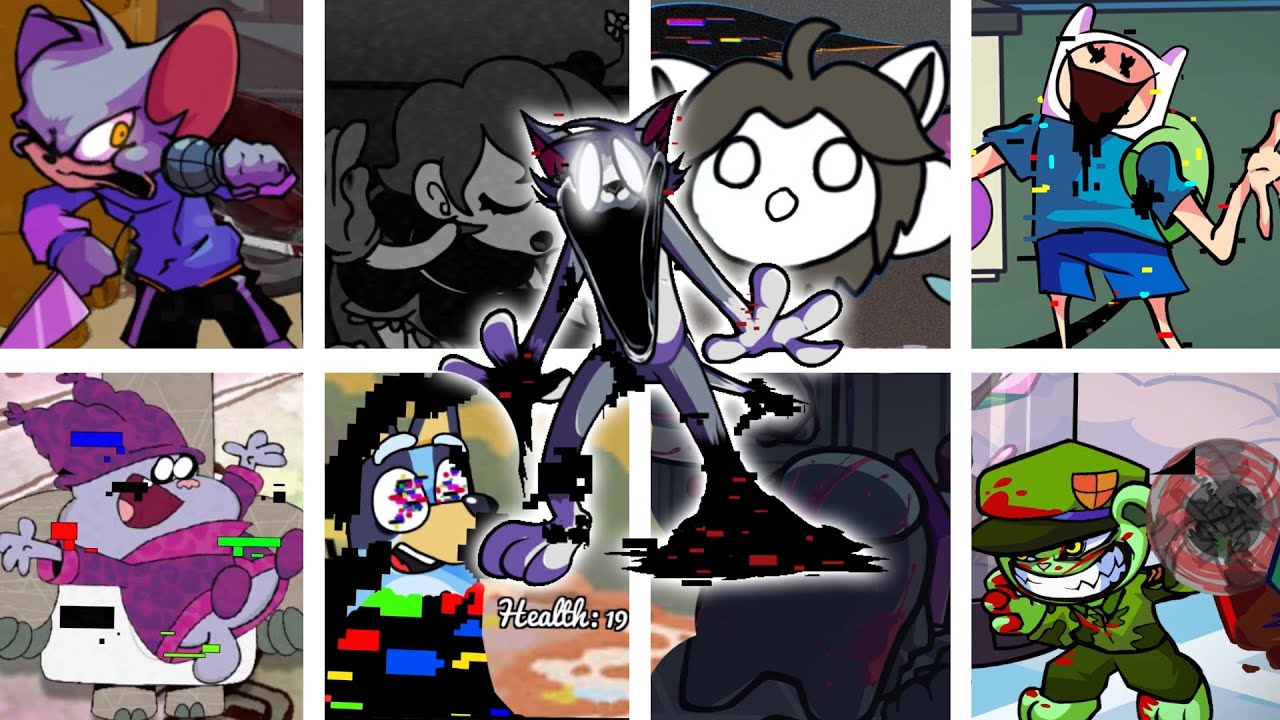 Cat chase but every turn a different character sings it~🎤🎶 - YouTube