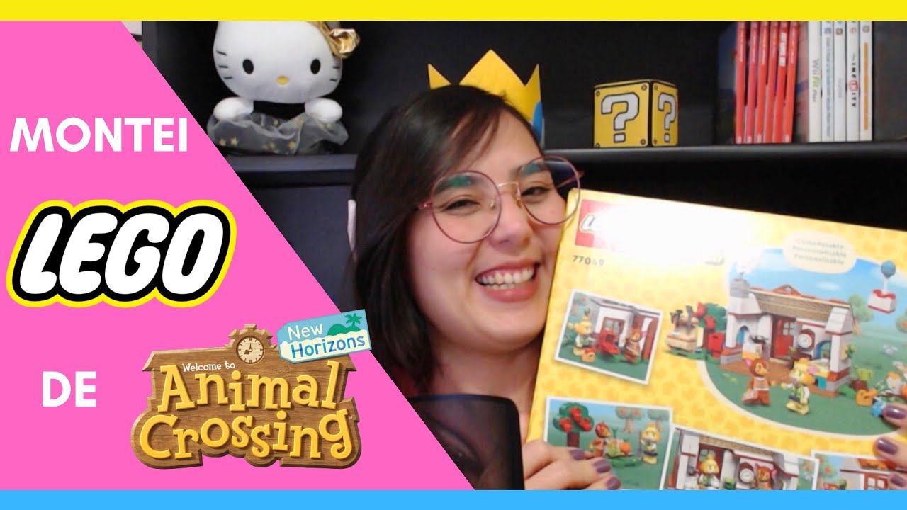 MONTANDO LEGO DE ANIMAL CROSSING - Unboxing e montagem do Lego da ...